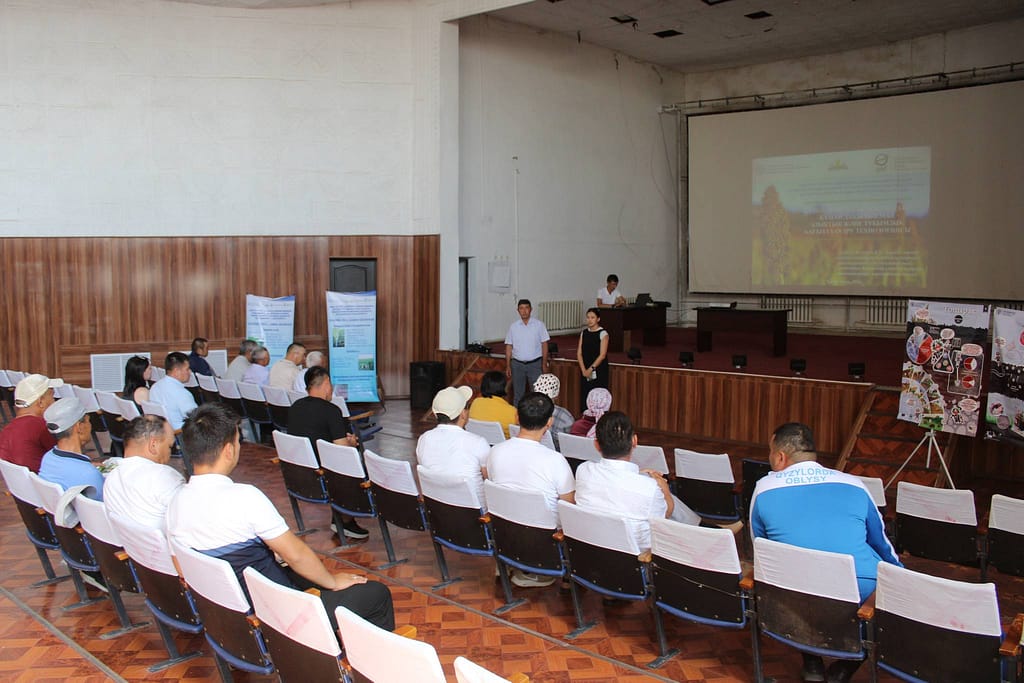 "Introduction of crops adapted to drought and salinization of soils and ...
